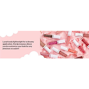 wet n wild Liquid Lipstick Cloud Pout Marshmallow, Light Pink Pour Some Suga On Me | Matte Lip Cream Mousse | Argan Oil | Vitamin E