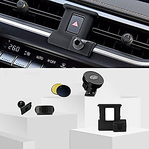 Zchan Car Phone Holder fit for Lexus UX,Air Vent Phone Mount fit for UX 2019-2021 Hybird,Custom fit Magnetic Phone Holder Compatible for All Phones