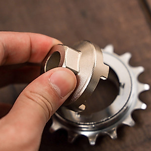 BIKEHAND YC-402 Bike Bicycle BMX Single Speed 4 Notch Freewheel Cassette Install Remover Removal Tool