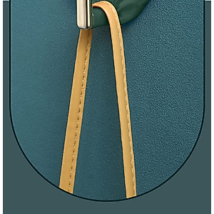 Goenn Bathroom Kitchen Traceless Hole Free Adhesive Hook Light Luxury Wind Shell Hook Strong Adhesive high Load-Bearing Hook Hanging Hook Behind The Door Deepseablue(4sets)