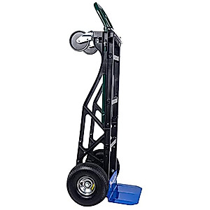 American Lifting 700 lb Capacity Ultra Lightweight Super Strong Nylon Convertible Hand Truck & Dolly