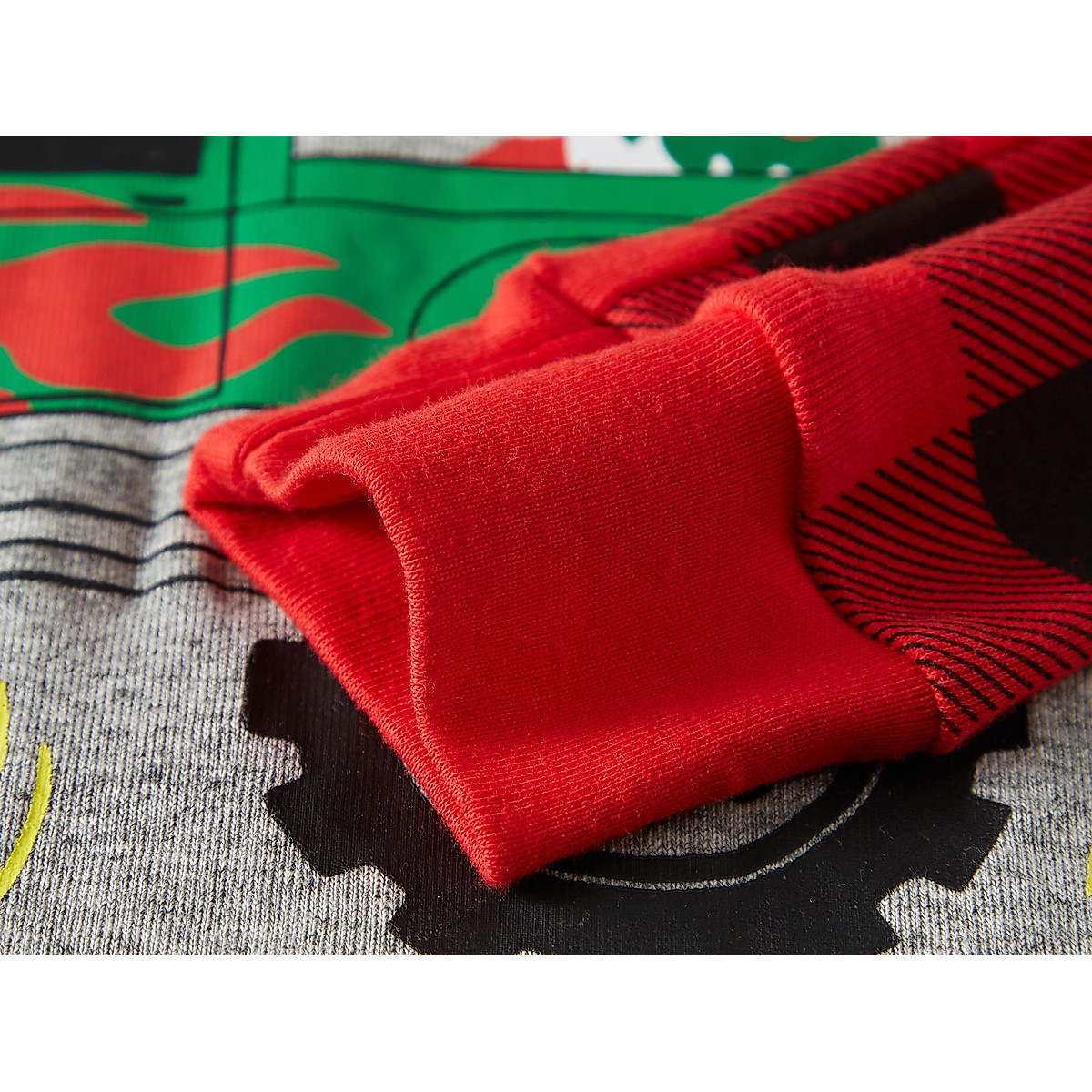 Dolphin&Fish Boys Pajamas 100% Cotton Toddler Pjs Kids Christmas Girl Pjs Sleepwear Style789la Size 6 Gray