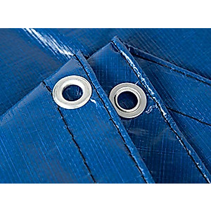 Blue Wave BWC964 Gold 15-Year 25-ft x 45-ft Rectangular In Ground Pool Winter Cover,Royal Blue