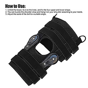 Knee Brace Stabilizers, Adjustable Knee Brace For Meniscus Ligament Sport For Knee Pads & Kneeling Cushions Injury Orthopedic Splint