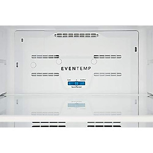 Frigidaire FFTR1425VW 28" Top Freezer Refrigerator with 13.9 cu. ft. Capacity, EvenTemp Cooling System, Humidity Controlled Crisper Drawer, Auto Close Doors, ADA Compliant, in White