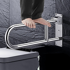 Grab Bars for Bathtubs and Showers, 23.6in Handicap Grab Bars Rails, Easy to Install Shower Grab Bar, Bathroom Safety Rails for Seniors Elderly Disabled