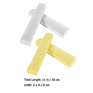 Baluue 8 Pcs Mop Sponge Head Mop Head Accessory Sponge Mop Head Replacement Foam Head Mop Replacement Heads Roller Mop Replacement Mop Refill Pva Mop Collodion 38c Sponge Mat Ceramic Tile