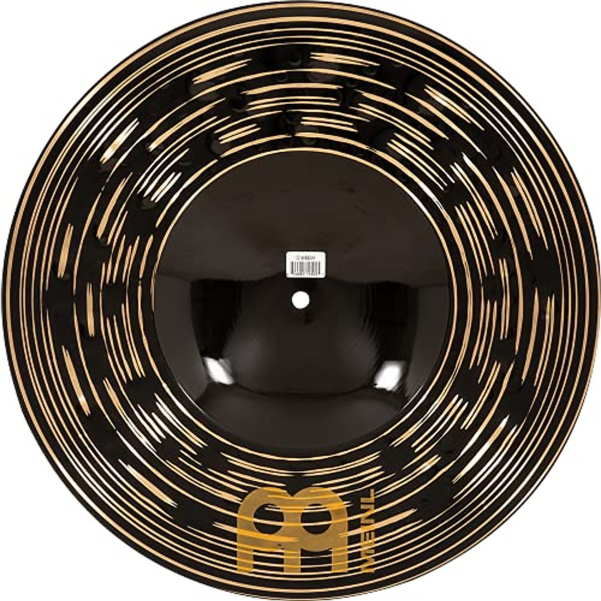 Meinl Cymbals Classics Custom Heavy Dark 18" Big Bell Ride Cymbal for Drum Set — Made in Germany — B12 Bronze, 2-Year Warranty, (CC18HBBDAR)