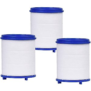 Water Filtration and Dechlorination Filter Element Double Filter Element PP Cotton and Calcium Sulfite Ball Double Filtration (3 Pack)