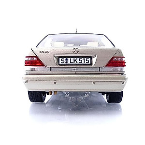 Norev 1997 S600 Smoke Silver Metallic 1/18 Diecast Model Car 183723