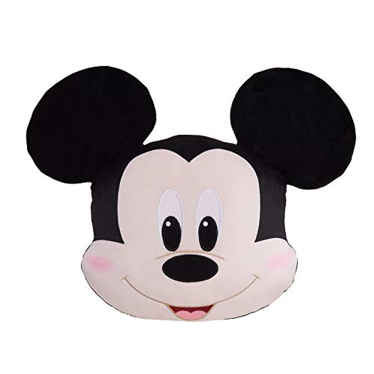Disney Classics Character Heads, Mickey Mouse, 13-Inch Plushie, Soft Pillow Buddy Toy for Kids, Officially Licensed Kids Toys for Ages 2 Up by Just Play
