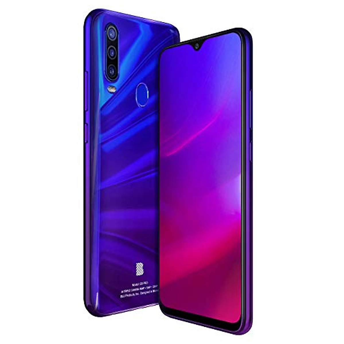 BLU G9 Pro -6.3” Full HD Smartphone with Triple Main Camera, 128GB+4GB RAM -Nightfall (Renewed)