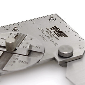 Mini Bridge CAM Gage Welding Fillet Throat Leg Size Bevel Angle Undercut Inspection Tool in Inch/mm