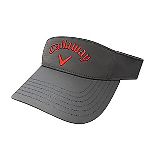 Callaway Unisex Adult High Crown Visor, Charcoal 24