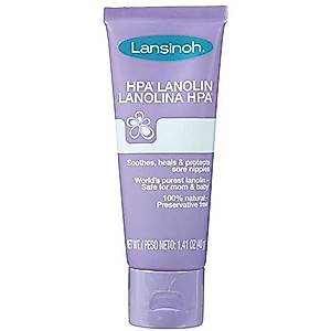 Lansinoh HPA Lanolin for Breastfeeding Mothers, 1.41 Ounce (Pack of 2) - Packaging may vary