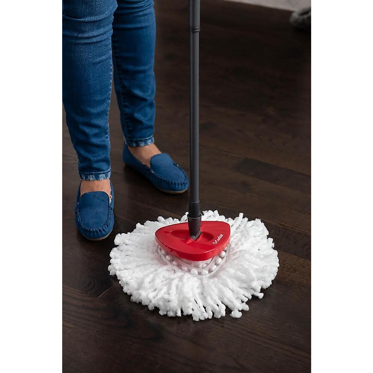 O-Cedar Genuine Replacement Mop Base Part for EasyWring Spin Mop, Not Compatible with RinseClean