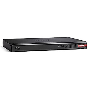 Cisco ASA 5508-X with Firepower Services - 8 Ports - 10Mb LAN, 100Mb LAN, GigE (ASA5508-K8) (Renewed)