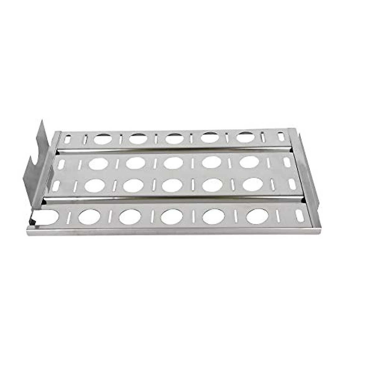 GasSaf Heat Plate for Lynx CS30, L27, L30, L30PSP, L30APSFR, L36, L42, L54, LBQ27FR Gas Grill, 50-Pack Ceramic Briquettes & 2-Pack Stainless Steel Briquette Trays