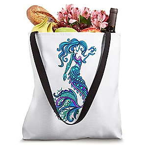 Yemaya Orishas Goddess Ifa Yoruba Religion Water Deity Tote Bag