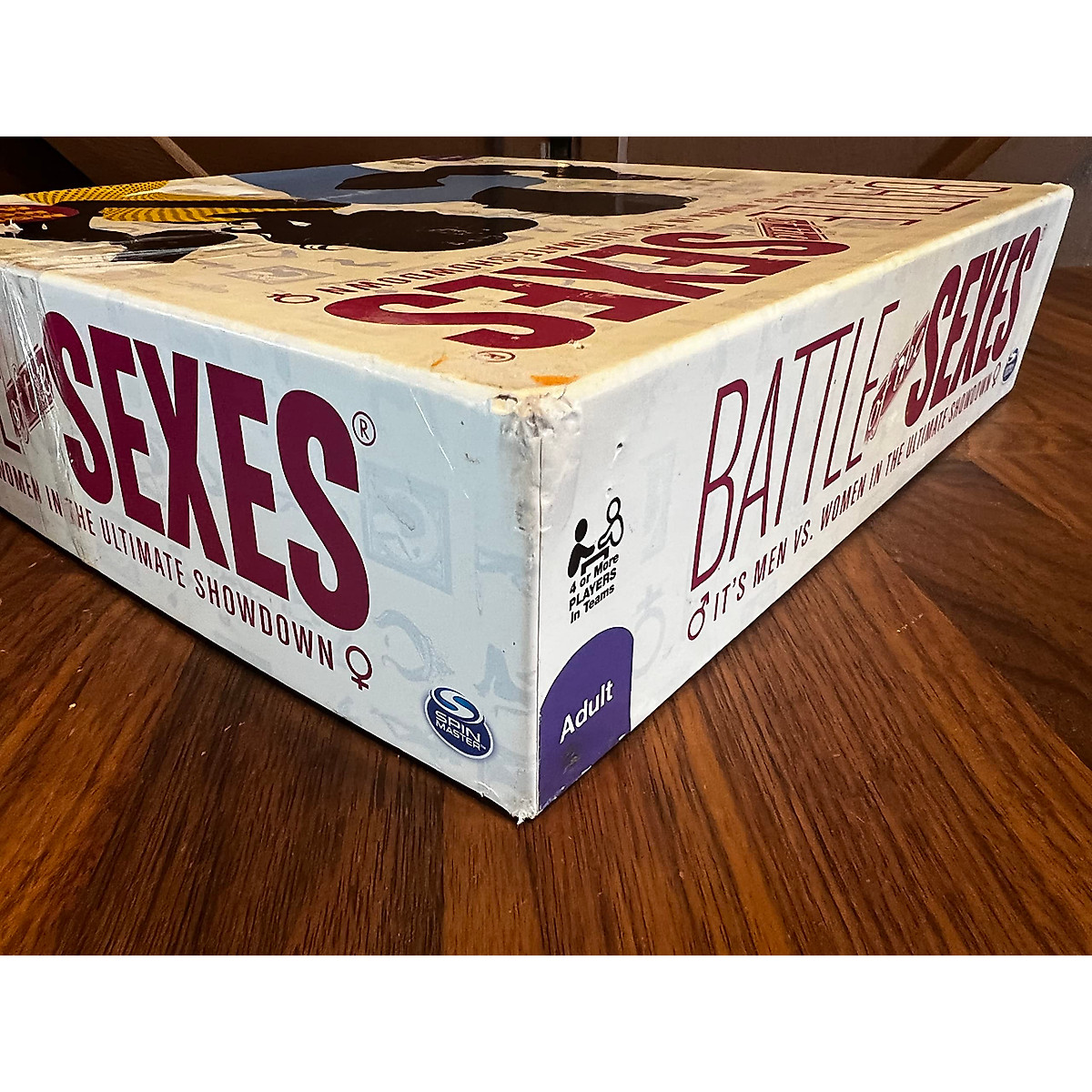 Battle of the Sexes Adult Board Game - Funny Card Games for Adults - Trivia Game Pitting the Men Against the Women - Great for Parties and Couples' Night - 2 or More Players - Ages 16 and Up