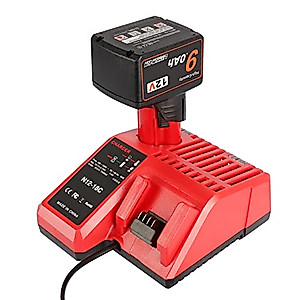 AMICROSS 12V Battery 9.0Ah Compatible with M12 Milwaukee 48-11-2440 48-11-2412 48-11-2460 48-11-2411 48-11-2420 48-11-2401 48-11-2402 48-11-2401 12-Volt M12 Cordless Tools 2-Pack
