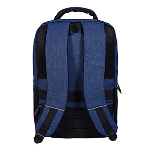 Rockland Slim Pro USB Laptop Backpack, Blue, Large