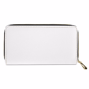 WELLFLYHOM Butterfly Mushroom Clutch Wallet for Women Girls Large Credit Card Holder Coin Pocket Case Organizer Pu Leather Purse with Zipper Small Girly Floral