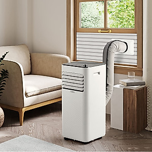 TURBRO Insulated Hose Cover for Portable Air Conditioner, Fits For 5" & 5.9" Diameter Exhaust Hoses, Washable Exhaust Pipe Dust, Vent Hose Cover with Adjustable Strips