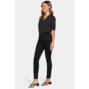 NYDJ Women's Ami Skinny Legging Denim Jeans, Black, 14