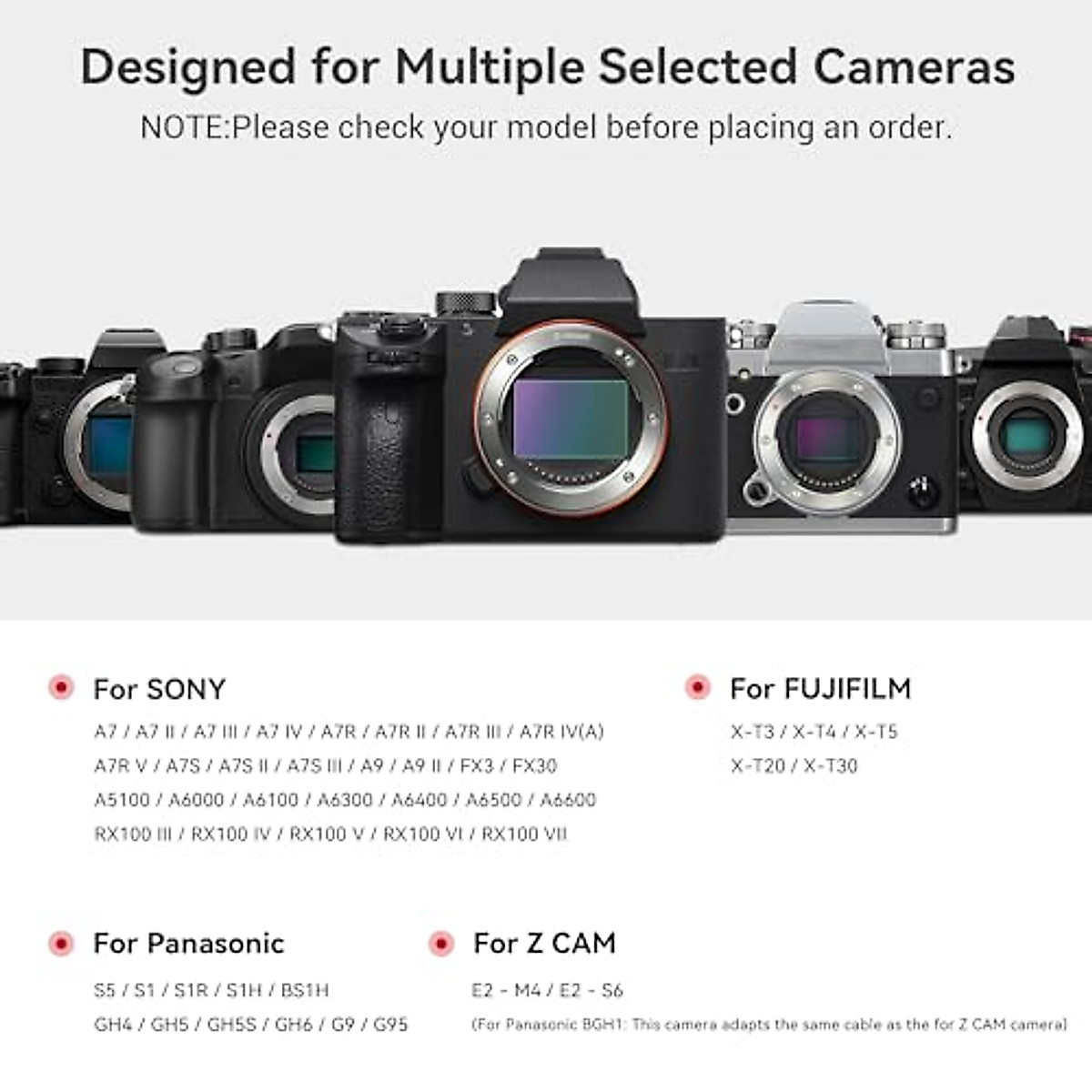 SmallRig NATO Top Handle with Record Start/Stop Remote Trigger for Sony/for Panasonic/for FUJIFILM/for Z CAM Cameras - 3322