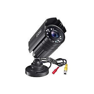 ZOSI 1080P CCTV Camera Indoor Outdoor Hybrid 4 in 1 HD TVI/CVI/AHD/CVBS Home Security Camera System,Night Vision,Metal Waterproof Housing For 960H,720P,1080P,5MP,4K analog Surveillance DVR