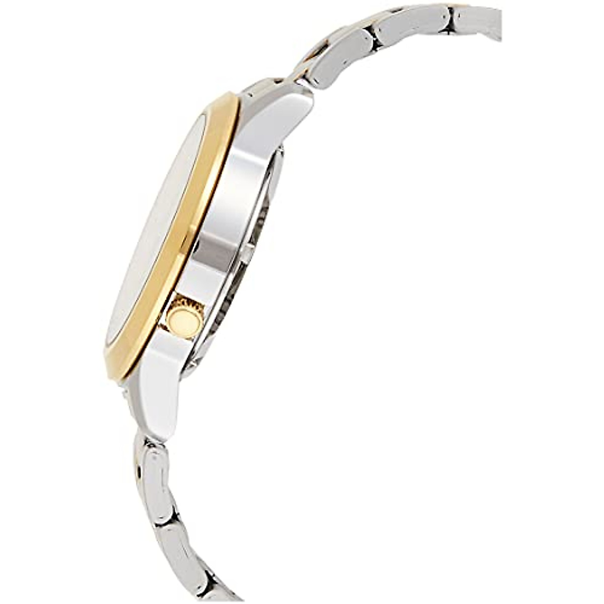 SEIKO Men's SNKE54 5 Automatic White Dial Two-Tone Stainless Steel Watch