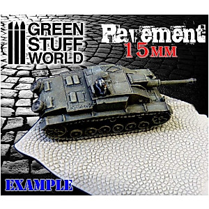 Green Stuff World Rolling Pin Pavement 15mm 1627
