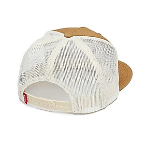 Kimes Ranch Adjustable Snapback Hats Sparky Trucker Caps/Work Wear Brown