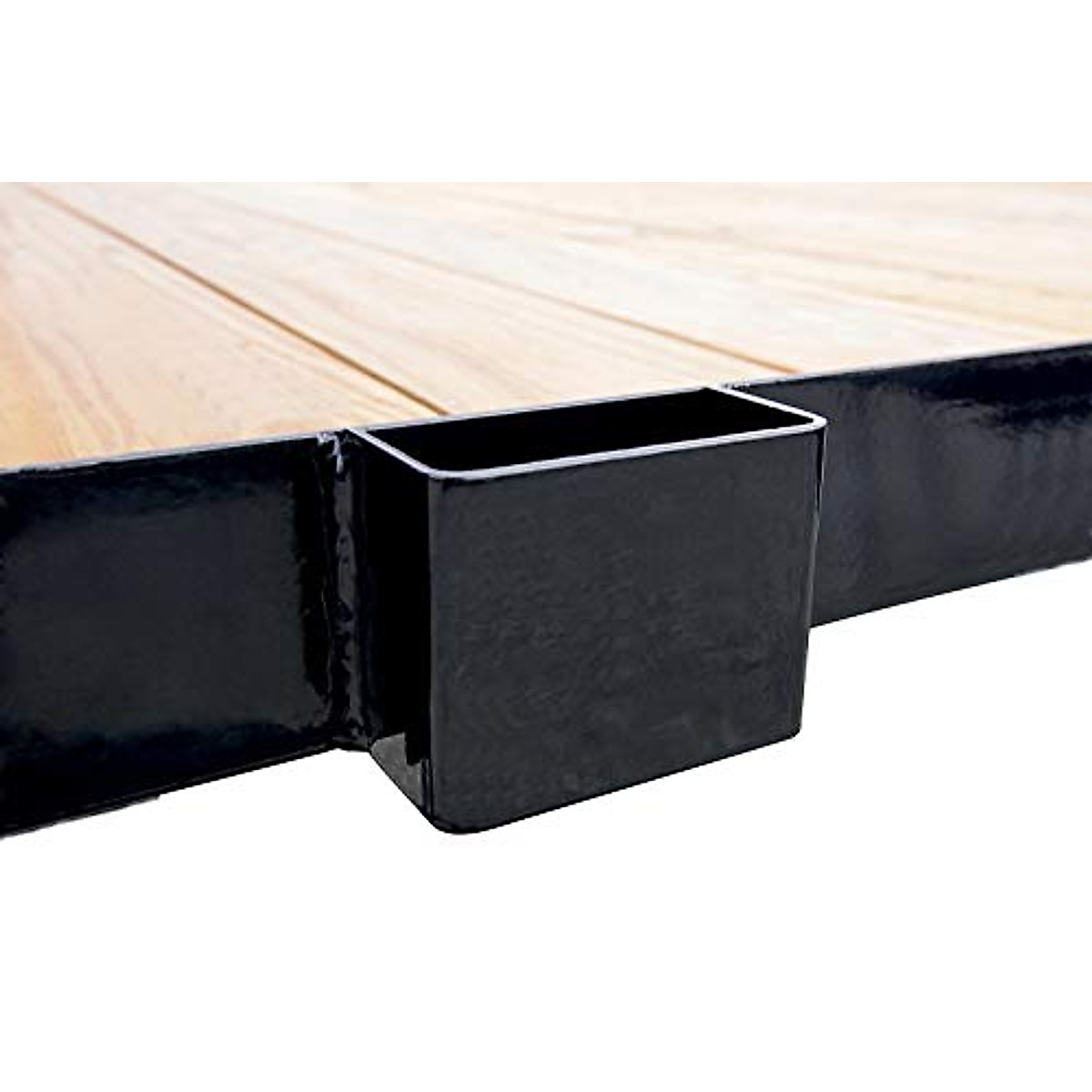 Heavy Duty Weld On 2x4 Steel Stake Pockets for Trailer & Truck (8)