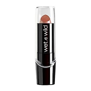 wet n wild Silk Finish Lipstick, Hydrating Lip Color, Rich Buildable Color, Breeze Nude