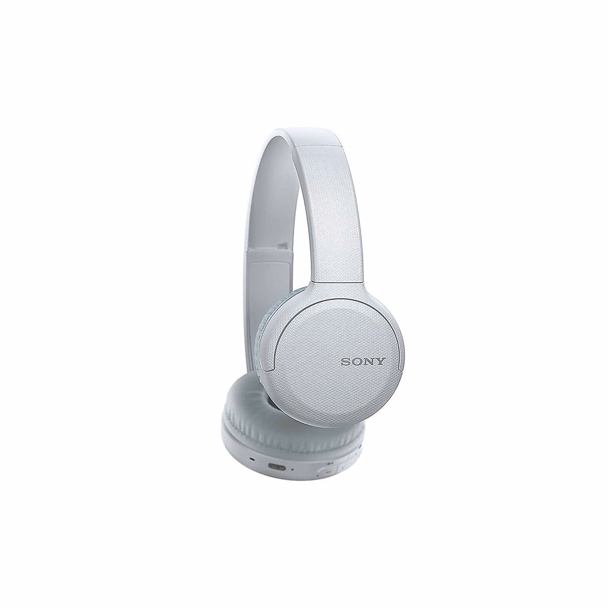 Sony Wireless Headphones WH-CH510: Wireless Bluetooth On-Ear Headset with Mic for phone-call, White (Amazon Exclusive) (Renewed)