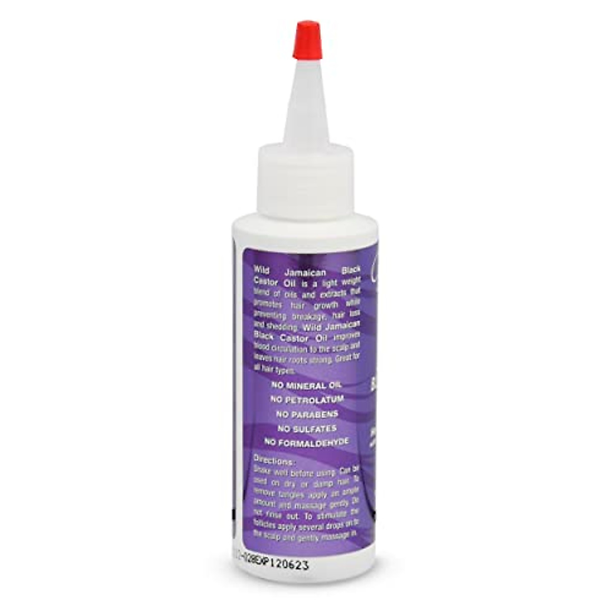 CB Smoothe Wild Jamaican Black Castor Oil - Hair Growth Formula with Biotin, Niacin & Rosemary - Promotes Scalp Circulation & Natural Growth - Lightweight, Non Greasy Formula - 4oz Bottle