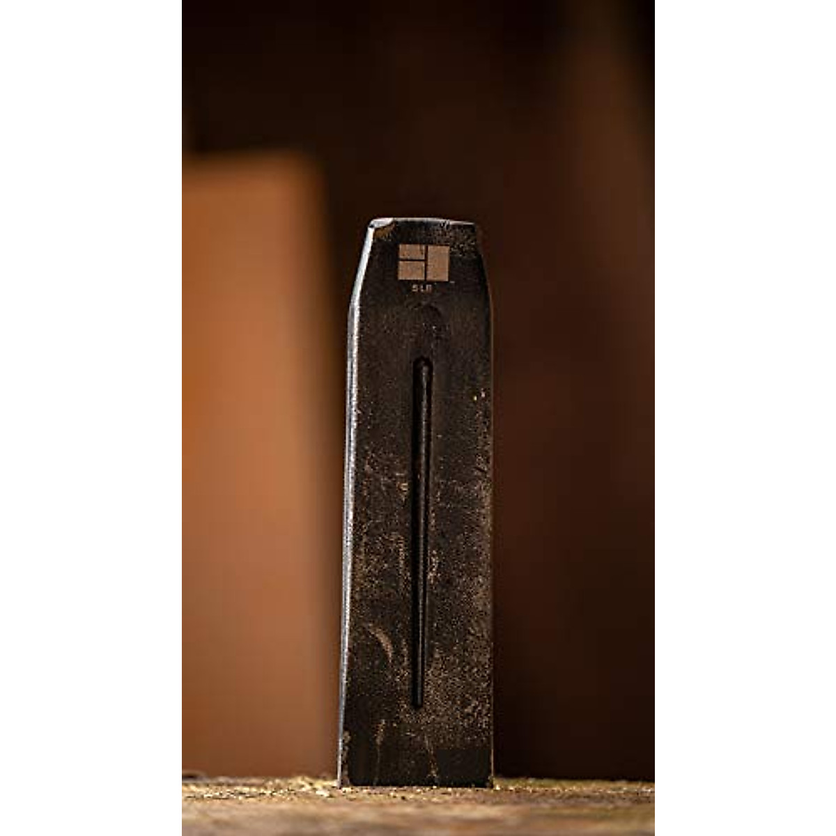 Hooyman Splitting Wedge 5 Pound Log Splitter Tool with Heavy Duty Construction, and Durable High Strength Steel for Tree Felling, Wood Chopping, Land Management, Gardening, Camping, and Outdoors