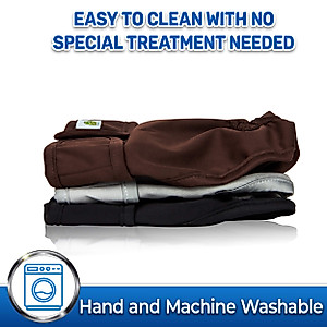 Pet Magasin Reusable Washable Dog Diapers (Pack of 3), Highly Absorbent with Strong & Flexible Closure (Original, Large (16”-24” Waist))