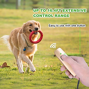 Svtrat Ultrasonic Dog Barking Control Device, Anti Barking Device Dog Barking Silencer Dog Bark Deterrent Devices 20ft Range Dog Training & Behavior Aids Anti Bark Device