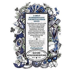 Poo-Pourri Before-You-Go Toilet Spray, Royal Flush, 4 Fl Oz - Eucalyptus and Spearmint