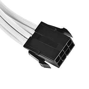 Silverstone Tek Sleeved Extension Power Supply Cable with 1 x 8-Pin to EPS12V 8-Pin Connector (PP07-EPS8W)