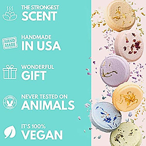 Shower Steamers Aromatherapy (6-Pack) - Eucalyptus for Shower, Lavender, & More Scents | Luxury Shower Bombs | Shower Tablets | Self-Care & Relaxation for Mom or Wife