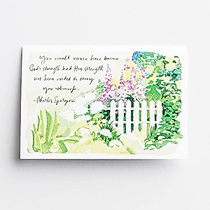 DaySpring - Praying for You - King James Version - Classic Quotes - 4 Design Assortment with Scripture (12 Boxed Cards and Envelopes) (81840)