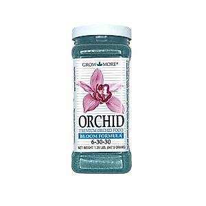 Grow More Premium Orchid Food Bloom Formula 1.25 lbs. 6-30-30