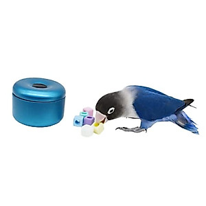 Parrot Puzzle Toys, Trick Prop Training Education Interactive Toys for Parakeets, Conures, Cockatiels, Budgies, Lovebirds Bird Intelligence Training Toy for Small and Medium Birds