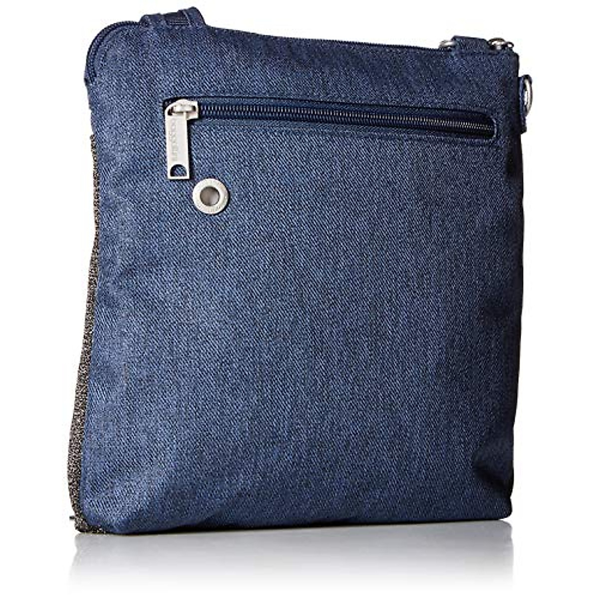 Baggallini Anti Theft Slim Crossbody Steel Blue Antitheft One Size