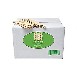 Perfect Stix - PS-114st-1,000 4.5" Craft Sticks/ Ice Cream Sticks/ Natural Wood - Box of 1,000ct