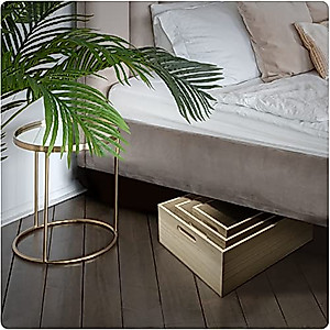 Sorbus Unfinished Wood Crates - Organizer Bins, Wooden Box for Pantry Organizer Storage, Closet, Arts & Crafts, Cabinet Organizers, Containers for Organizing (3 Pack)